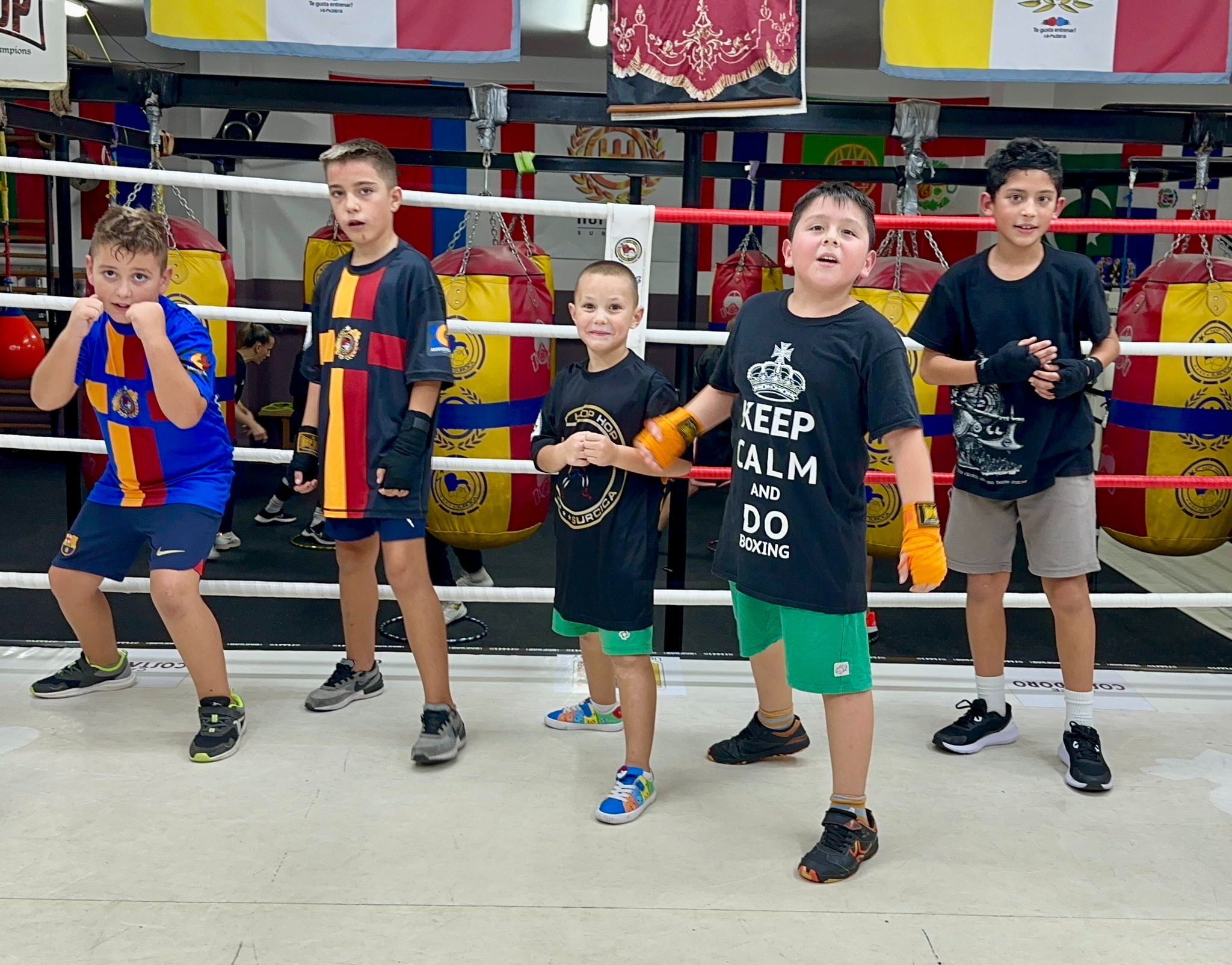 Clases de boxeo para niños - Club de Boxa Hop Hop - Esplugues y Hospitalet